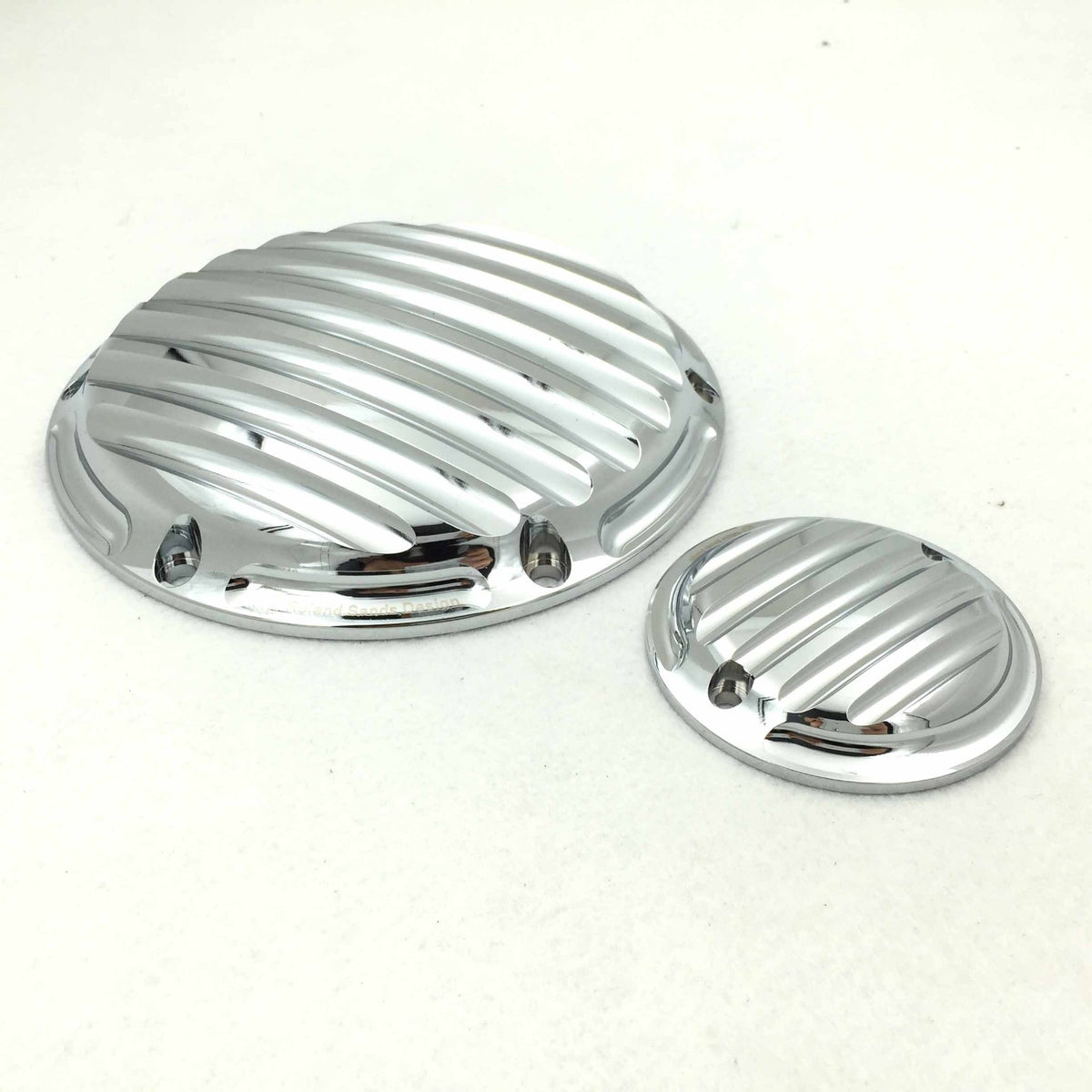HTT Motorcycle Groove Chrome Engine Derby Timer Cover For Harley Sport