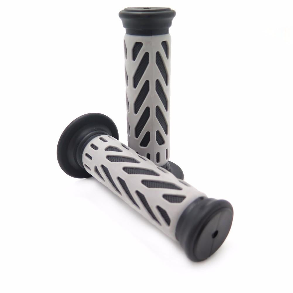 Comfort Gray Gel Hand Grips 22mm 7/8" For Sportsbike Motorcycle ATV KT ...