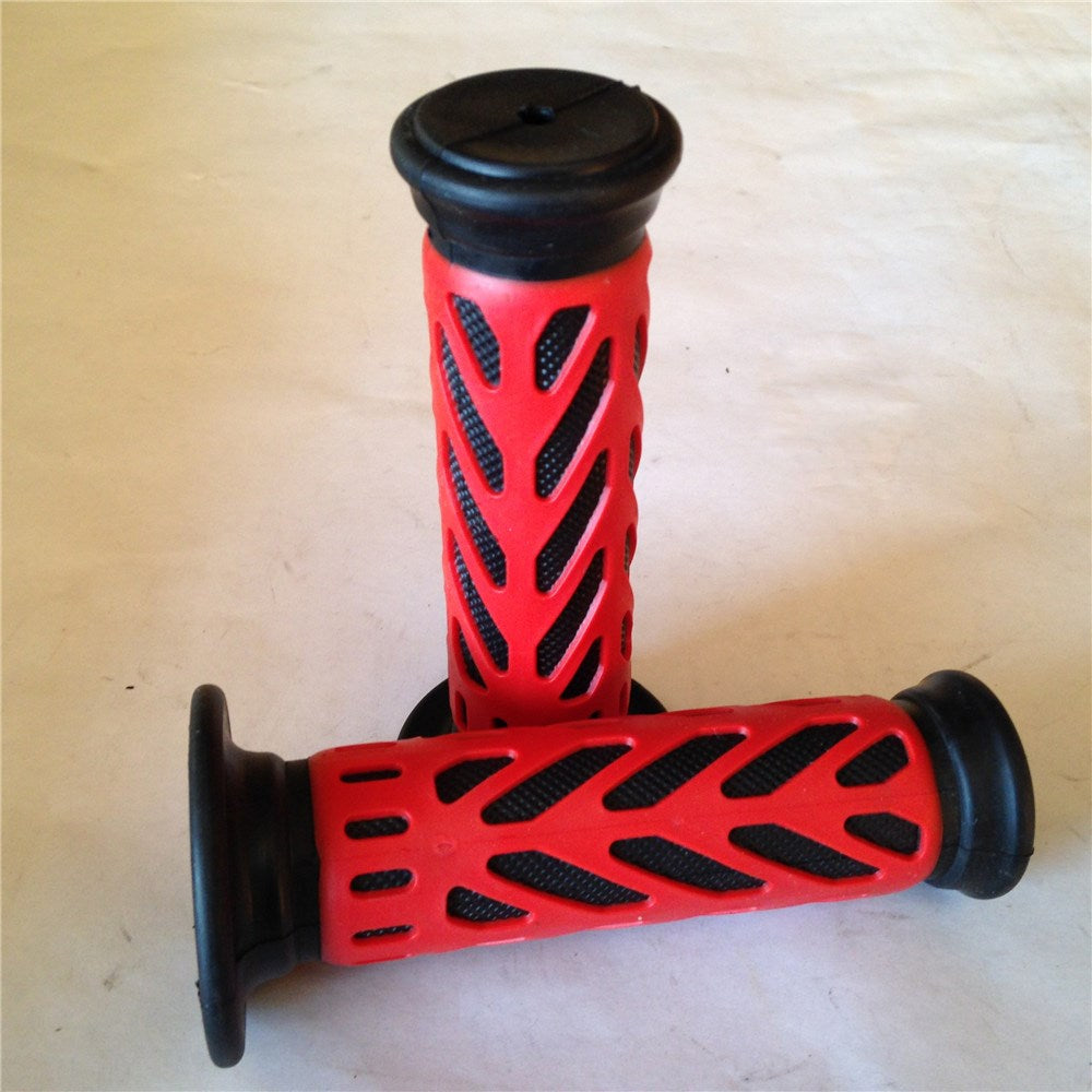 RED Gel Hand Grips 25mm 1" For ATV Brute Force Prairie BRUIN GRIZZLY K ...
