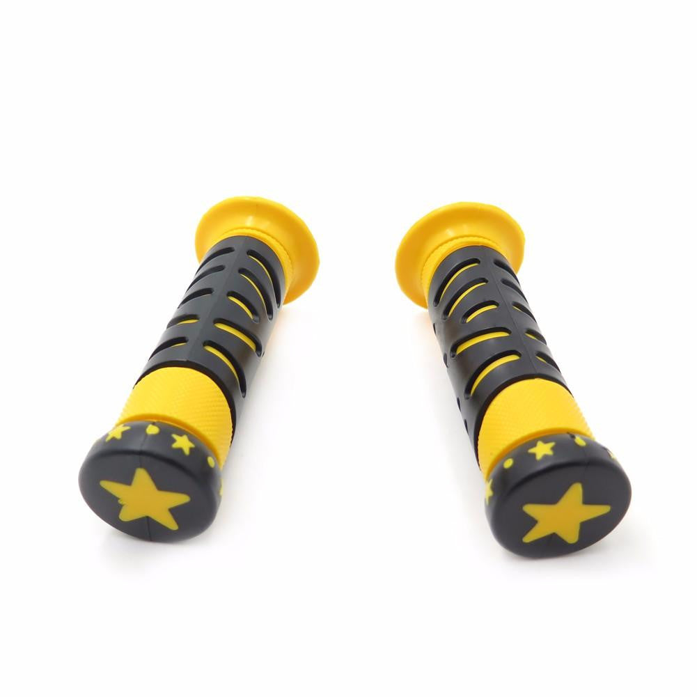 Comfort Gel Hand Grips Yellow 22mm 7/8" For Sportsbike Motorcycle ATV ...
