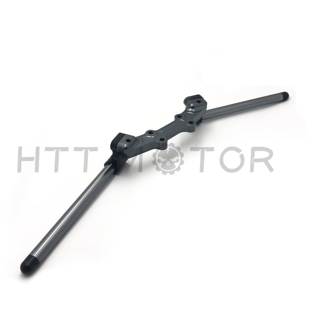 HTTMT- Clip-On Adapter Plate & Handlebars Set For Yamaha MT-07 FZ-07 2 ...