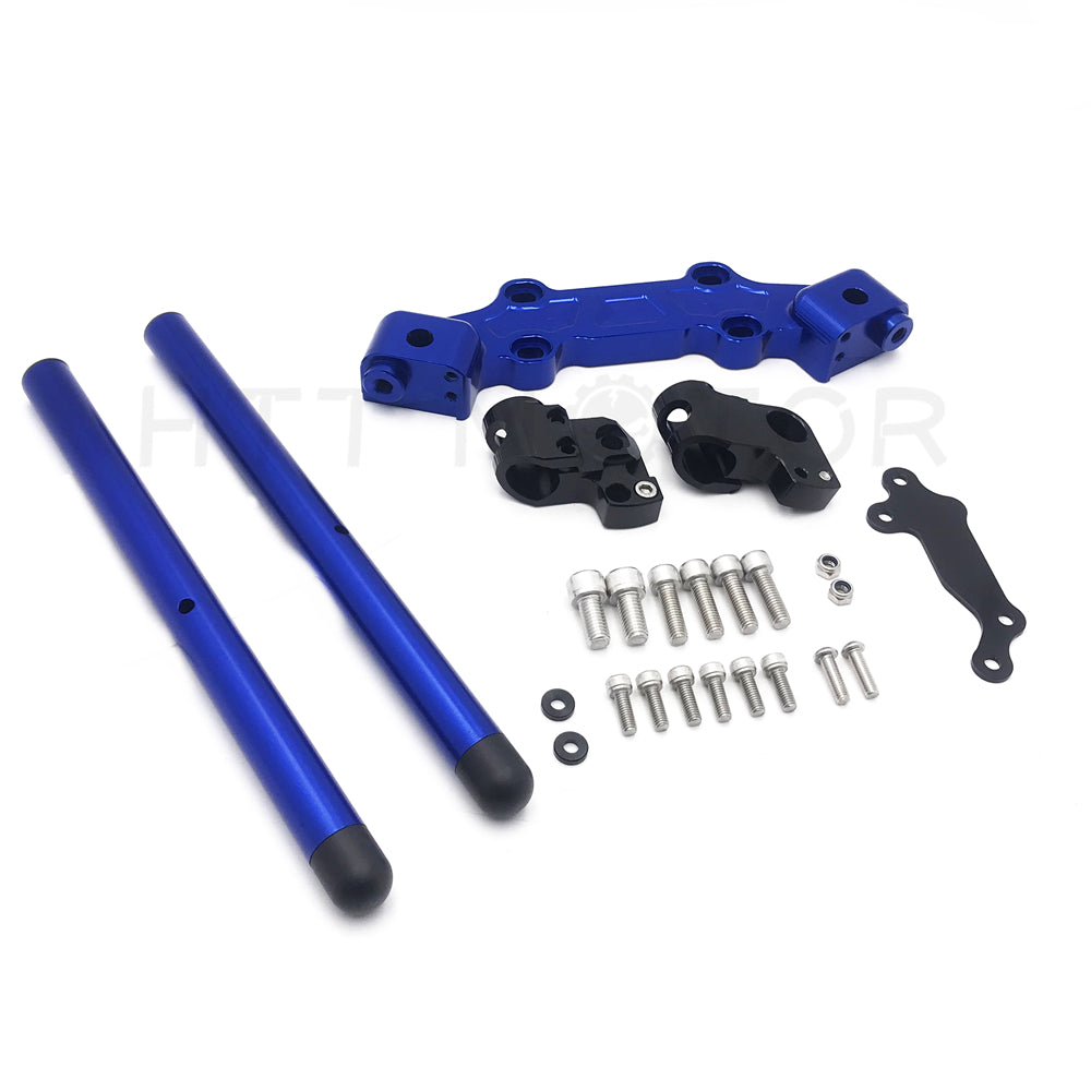 HTTMT- New Clip-On Adapter Plate Handlebars Set For Yamaha MT-09 FZ-09 ...