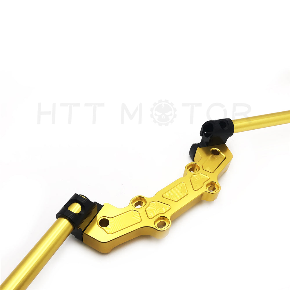 HTTMT- New Clip-On Adapter Plate Handlebars Set For Yamaha MT-09 FZ-09 ...